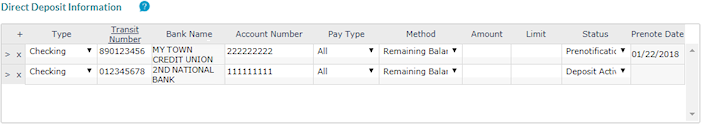 Setting Up Pay Cards and Direct Deposit
